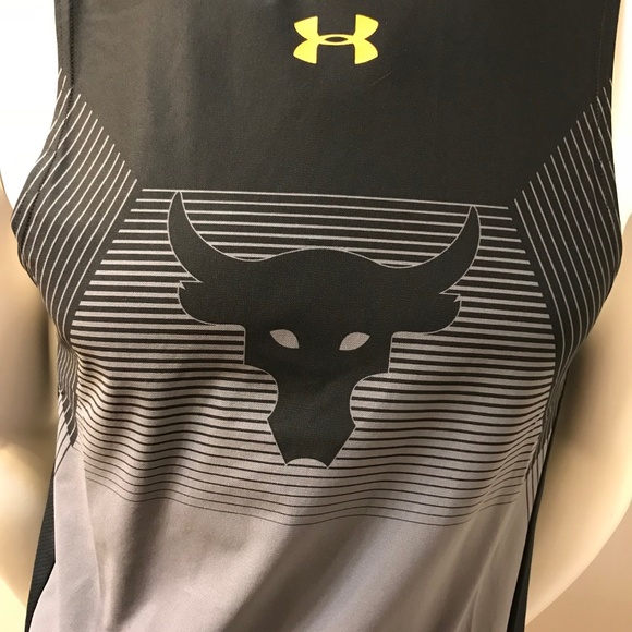 Under Armour | Shirts | Under Armour Mens Project Rock Tank The Rock ...